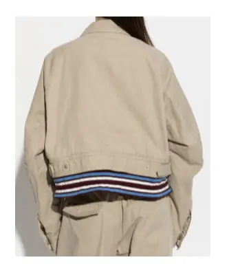 Dsquared2 Hybrid Knit Kaban Jacket