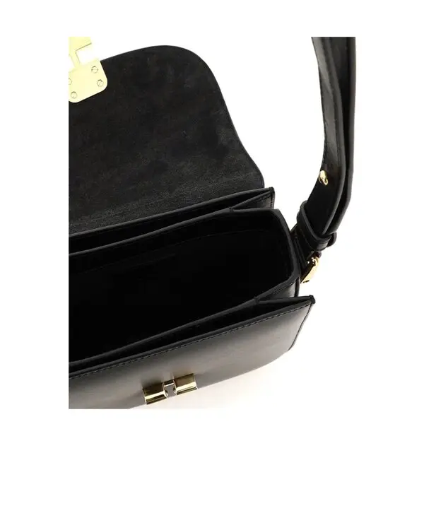 A.p.c. Grace Mini Shoulder Bag - Black