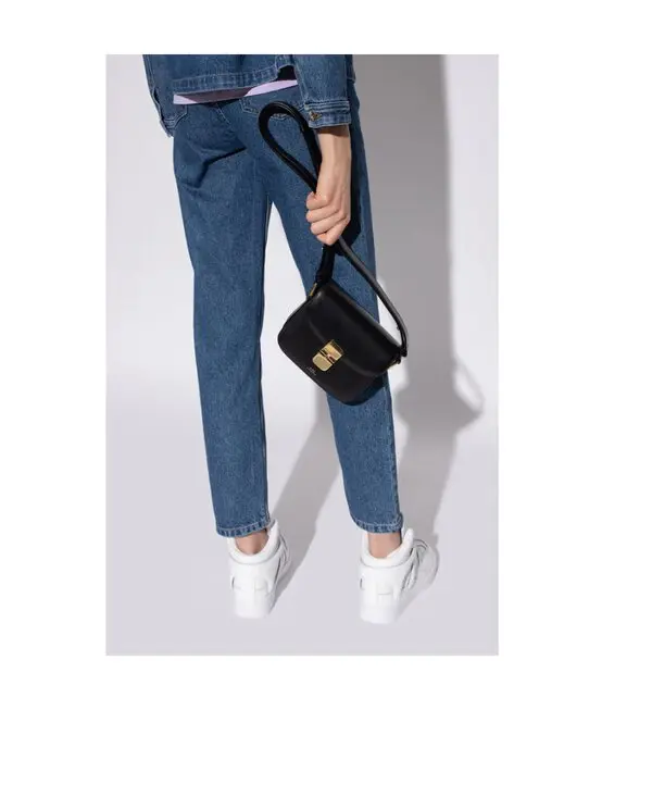 A.p.c. Grace Mini Shoulder Bag - Black