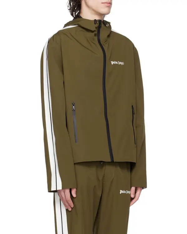 Palm Angels Logo-print Hooded Jacket