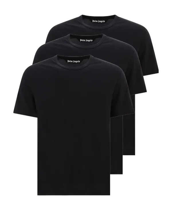 Palm Angels Three Pack Of Crewneck T-shirts