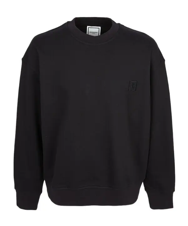 WOOYOUNGMI Crew Neck Sweatshirt - Black