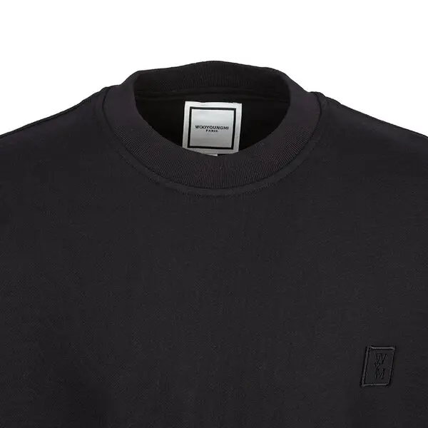 WOOYOUNGMI Crew Neck Sweatshirt - Black