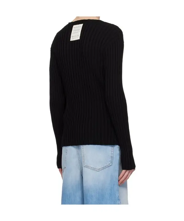 Acne Studios Ribbed Long-sleeve Sweater