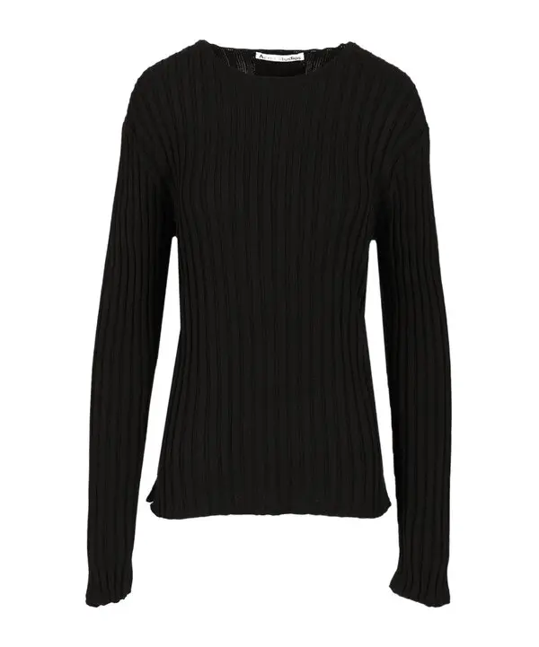Acne Studios Ribbed Long-sleeve Sweater