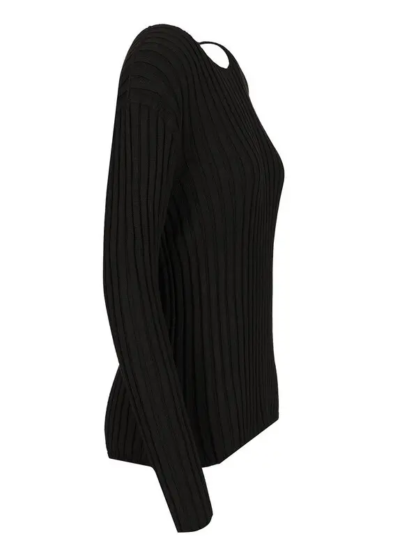 Acne Studios Ribbed Long-sleeve Sweater