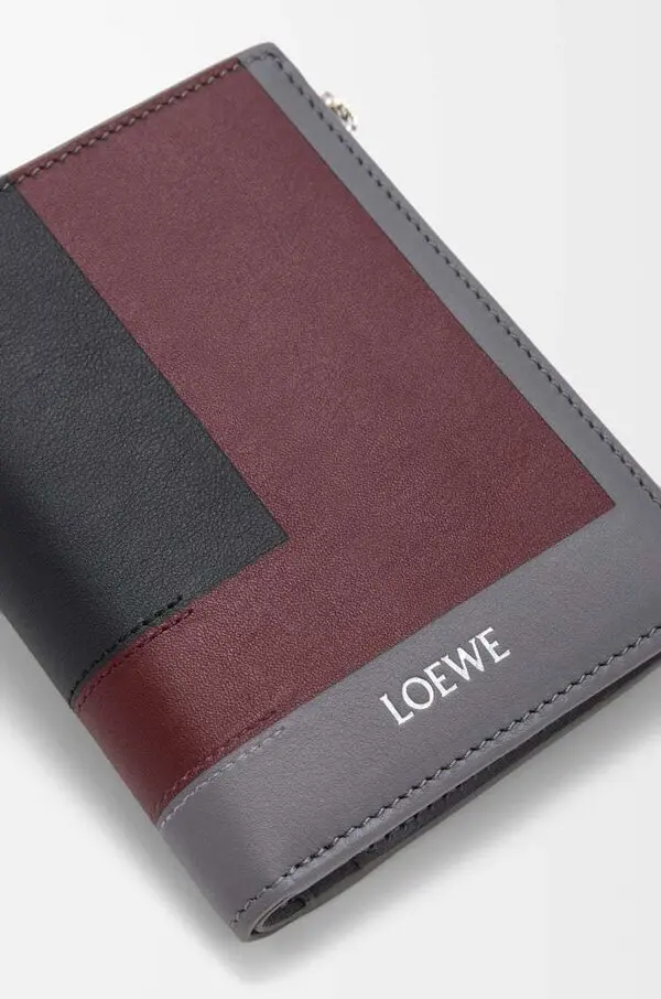 Loewe Colourblock Zip Wallet