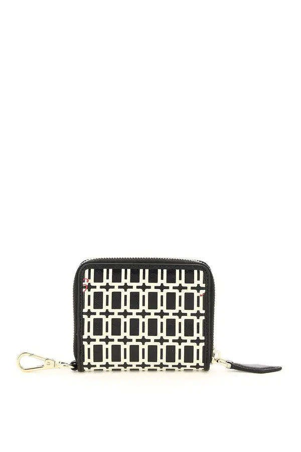 ROGER VIVIER Logo Pattern Zipper Wallet