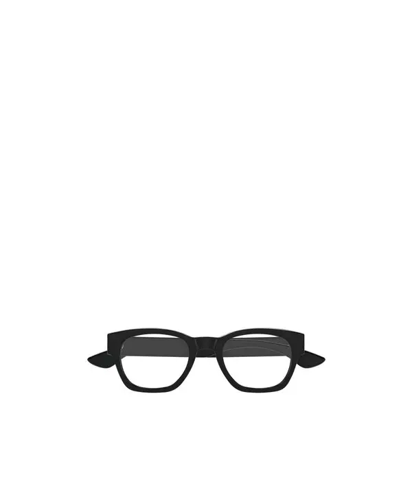 Alexander McQueen Square Frame Glasses - Black