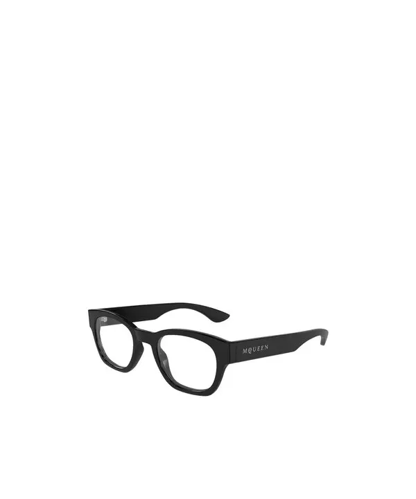 Alexander McQueen Square Frame Glasses - Black