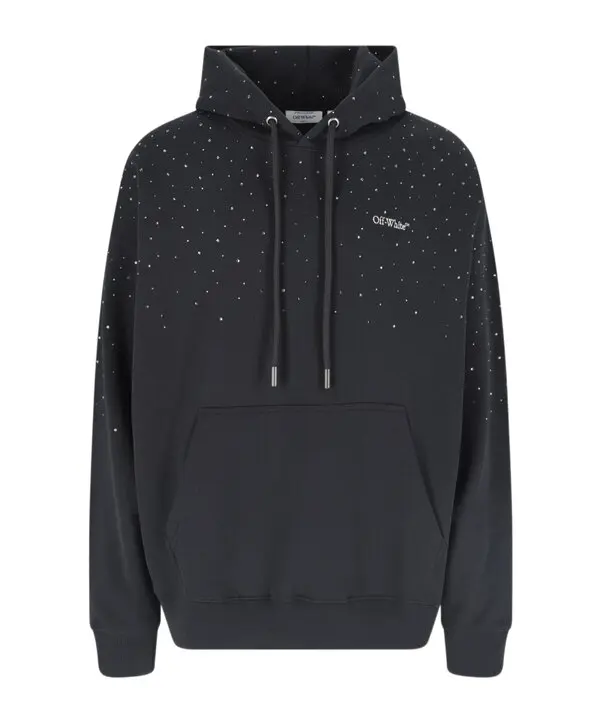 Off-White Embellished Logo Hoodie