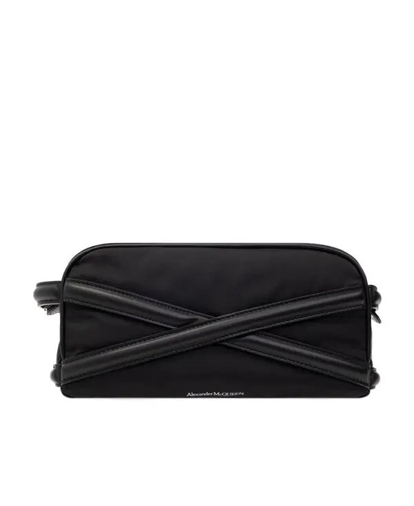 Alexander McQueen Zip-around Toiletry Bag - Black