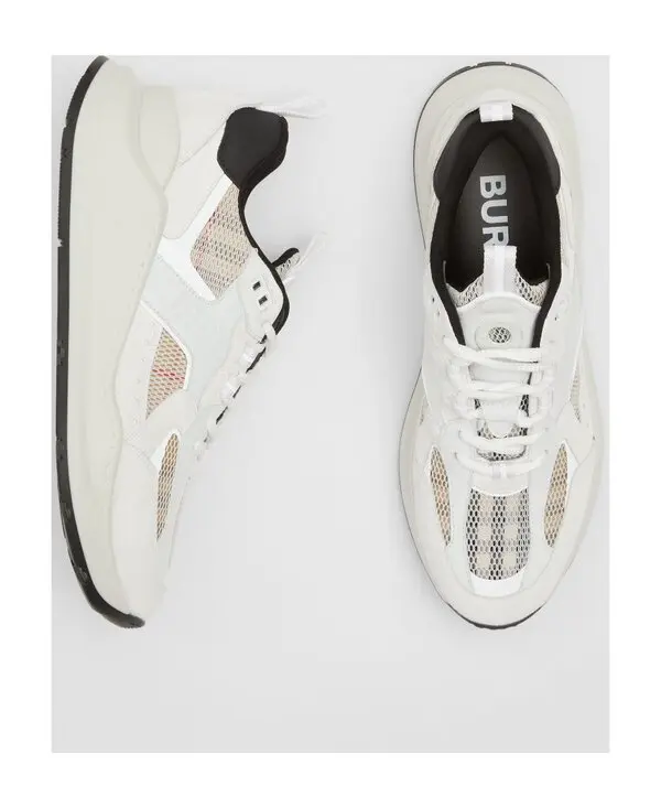 Burberry Panelled Lace-up Sneakers