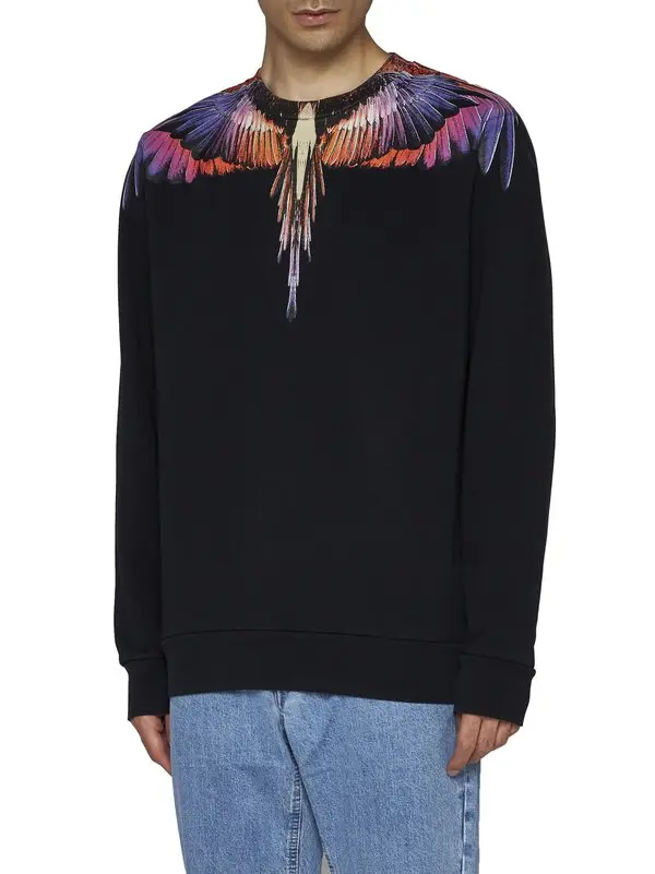 MARCELO BURLON COUNTY OF MILAN Icon Wings Crewneck Sweatshirt