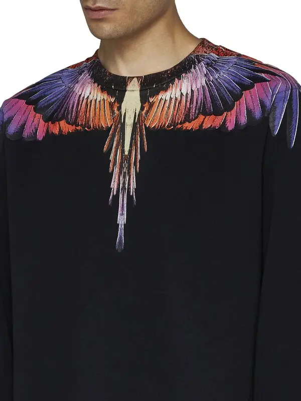 MARCELO BURLON COUNTY OF MILAN Icon Wings Crewneck Sweatshirt