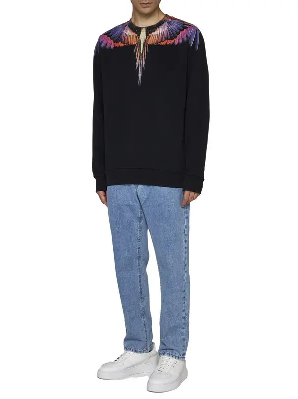 MARCELO BURLON COUNTY OF MILAN Icon Wings Crewneck Sweatshirt