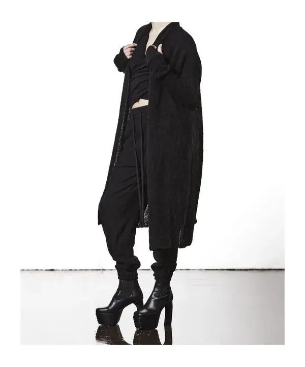 THOM KROM Long Buttoned Knitwear