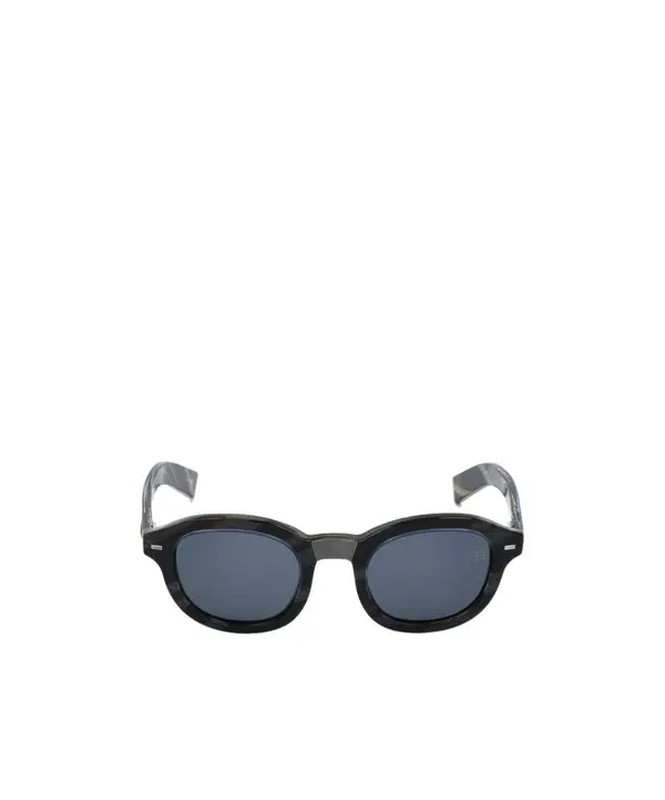 Zegna Round Frame Sunglasses - Gray