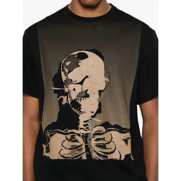 Alexander McQueen Skeleton-print Cotton T-shirt