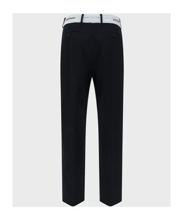 Palm Angels Straight Leg Chino Pants