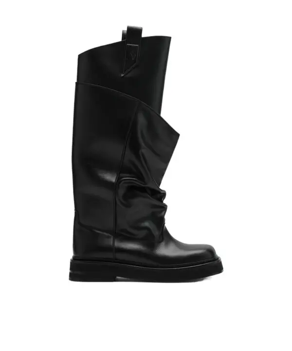 Attico The Robin Passeggiata Combat Boots - Black