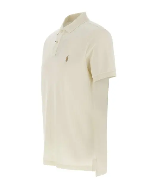 Polo Ralph Lauren Short-sleeve Cotton Polo Shirt - White