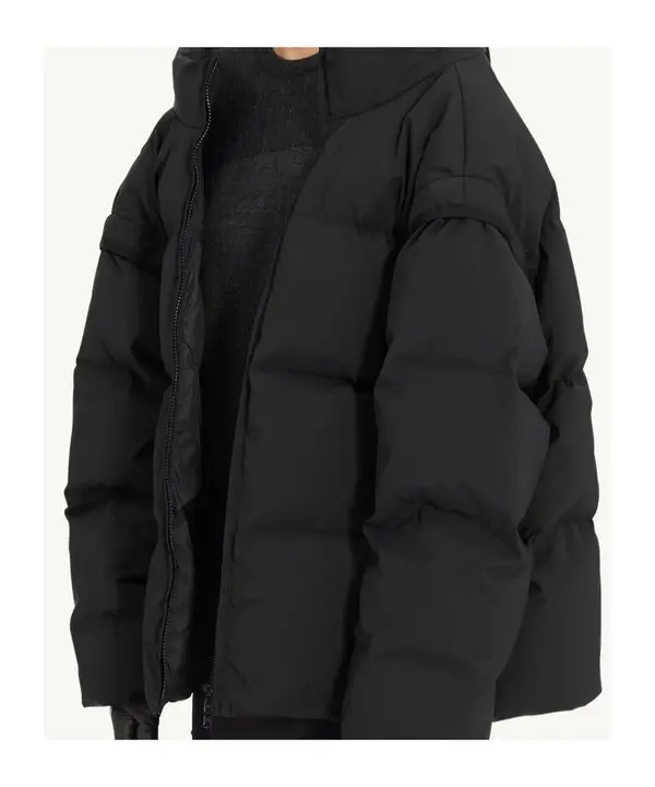 MAISON MARGIELA Padded Bomber Jacket With Removable Sleeves