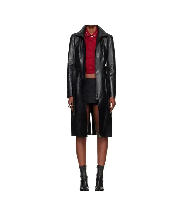 Our Legacy Concealed Calfskin Coat
