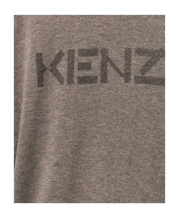 Kenzo Logo Print Crewneck Jumper