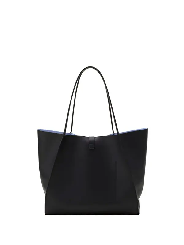 LANVIN Clasp Closure Top Handle Bag - Black