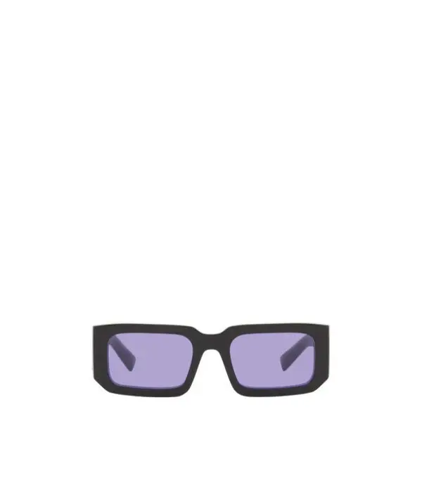 Prada Rectangular Frame Sunglasses - Blue