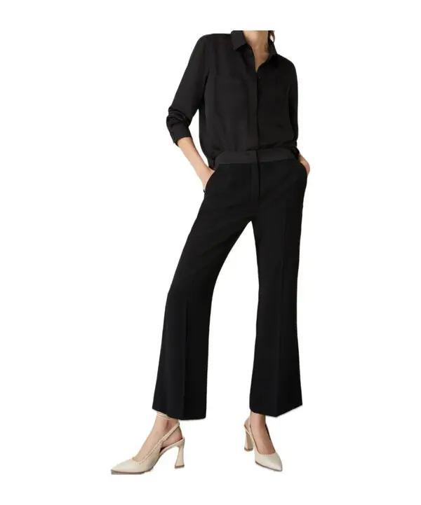 Marella Front Pleated Casual Pants
