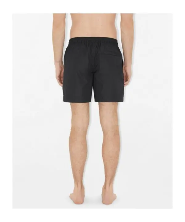 Burberry Swim Shorts With Equestrian Knight Design