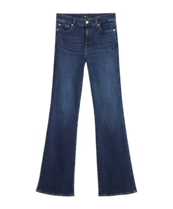 7 For All Mankind The Leggy Bootcut In Slim Illusion - Dark Blue