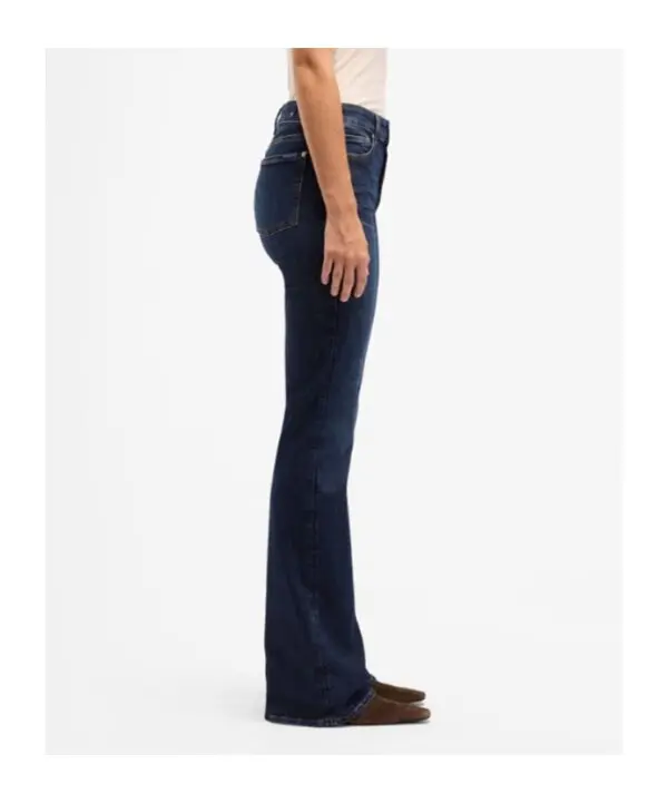 7 For All Mankind The Leggy Bootcut In Slim Illusion Jeans - Dark Blue