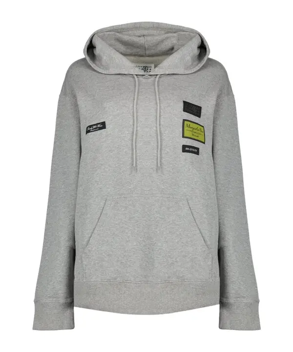 MAISON MARGIELA Drawstring Patch Hoodie