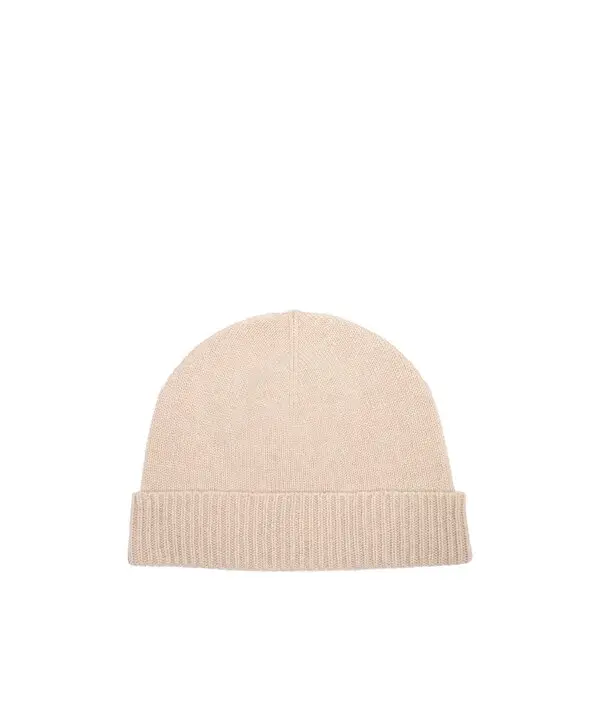 Kiton Logo Beanie - Nude