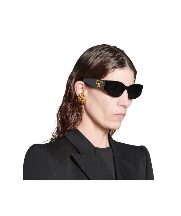 Balenciaga Bossy Sunglasses - Black