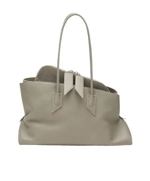 Attico Medium La Passeggiata Tote Bag - Sand