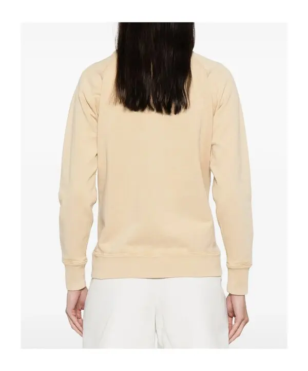Isabel Marant Étoile Logo Print Crewneck Sweatshirt - Nude