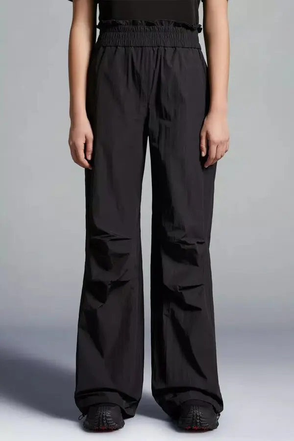 Moncler Jogging Trousers With Embossed Logo