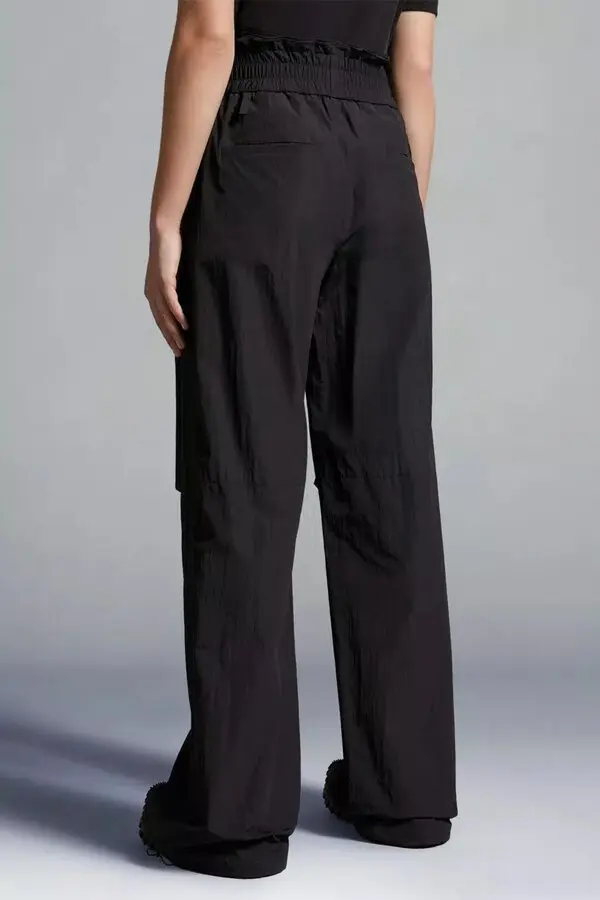 Moncler Jogging Trousers With Embossed Logo