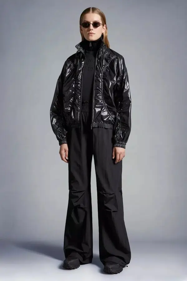 Moncler Jogging Trousers With Embossed Logo