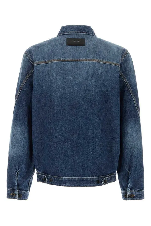 Givenchy Zip-up Denim Jacket