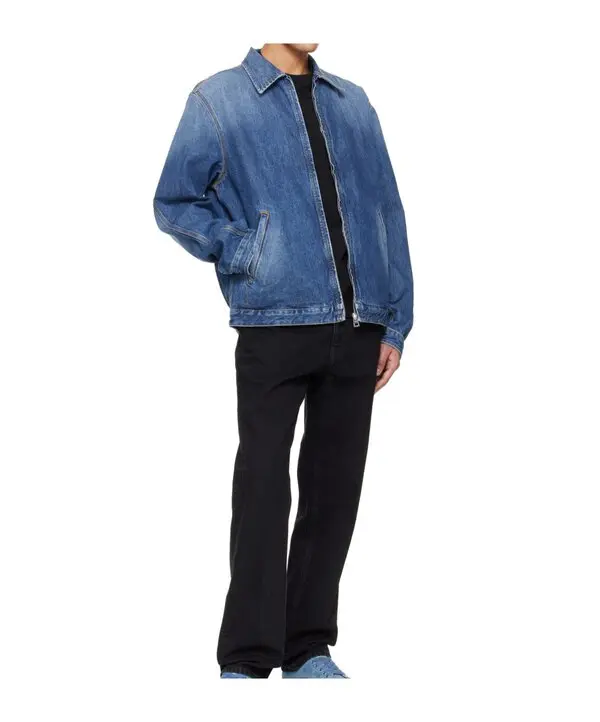 Givenchy Zip-up Denim Jacket