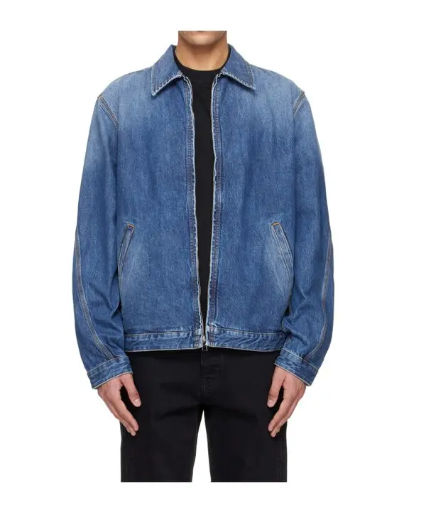 Givenchy Zip-up Denim Jacket