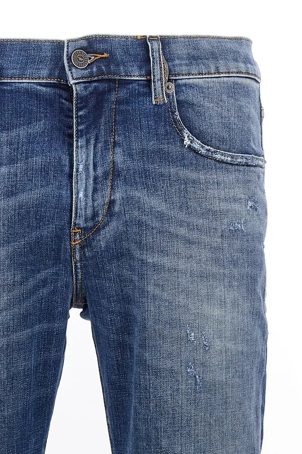 DIESEL® 2019 D-strukt Straight Leg Jeans - Blue
