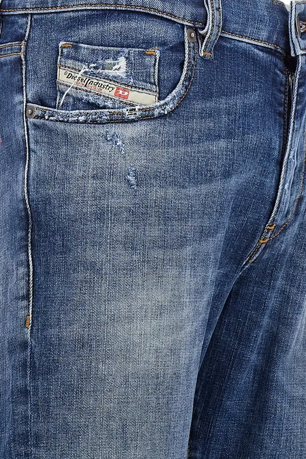 DIESEL® 2019 D-strukt Straight Leg Jeans - Blue