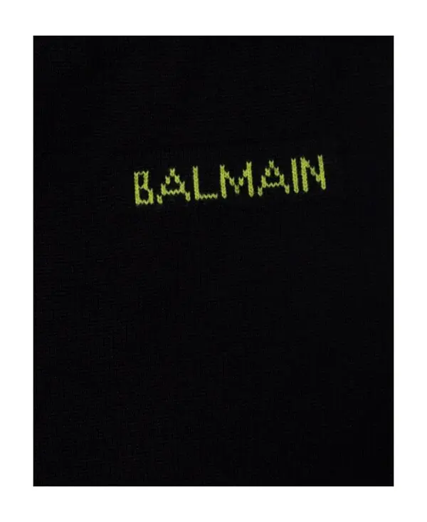 Balmain Teen Logo Print Track Pants