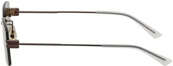 Bottega Veneta Rectangular Frame Sunglasses